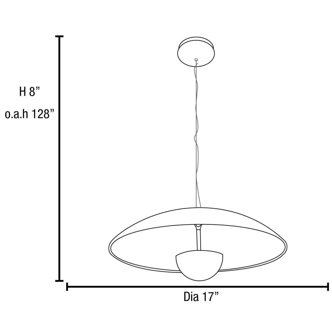 16.8w Pulsar MODULE Dry Location WH/GLD Dimmable Reflective LED Pendant ...