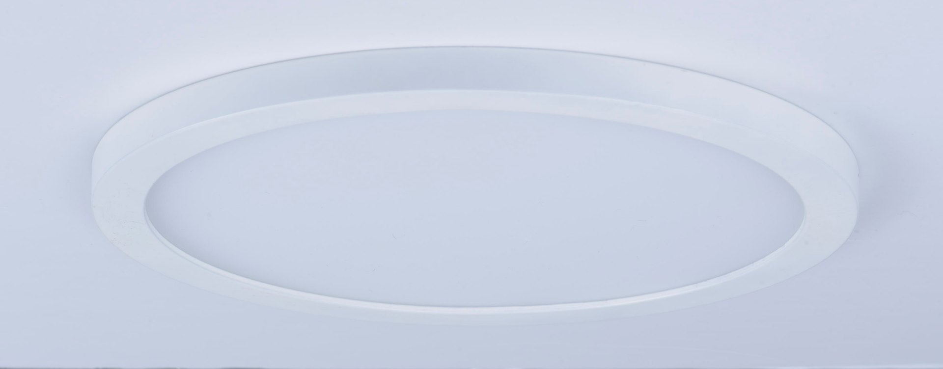 Wafer LED Wall/Flush Mount WT White Acrylic PCB LED 10"x10"x0.5" - Luztra