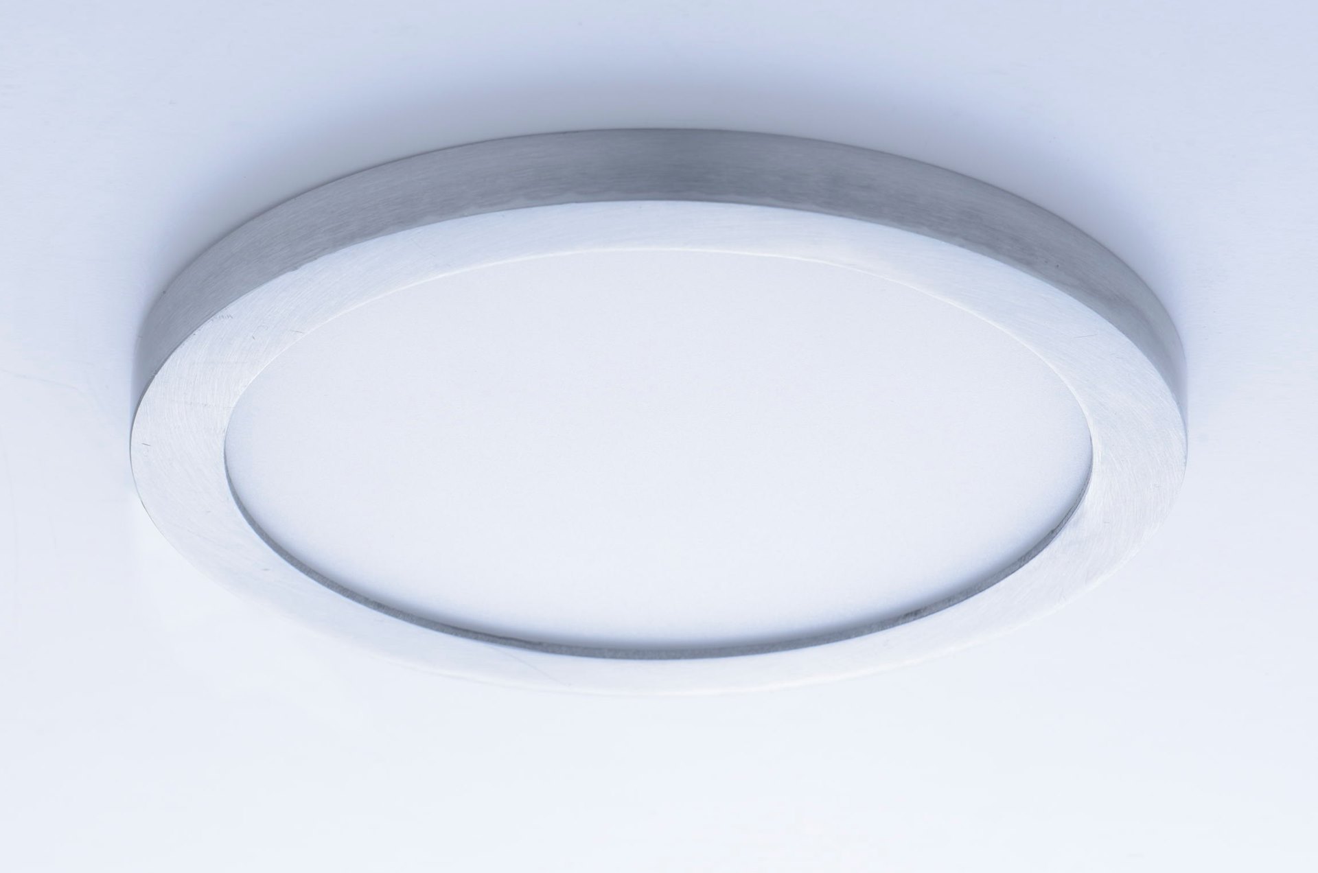 Wafer LED Wall/Flush Mount SN White Acrylic PCB LED 7"x7"x0.5" - Luztra