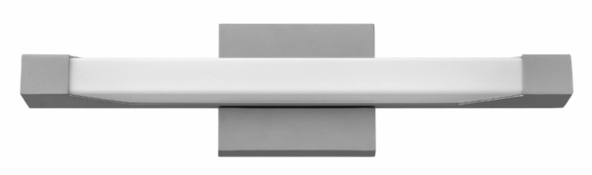 15w Outdoor Vista LED Acrylic Lens Titanium Small Wall Mount - Luztra