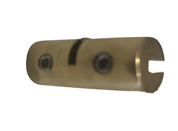 Gold Double-Sided Cable Clamp - Luztra